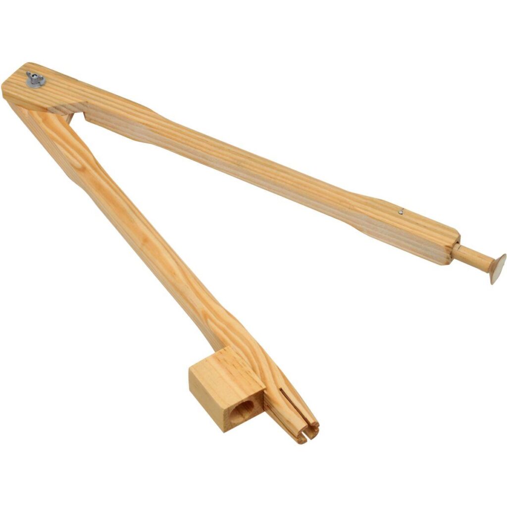 COMPASSO DE MADEIRA PARA QUADRO BRANCO 40CM SOUZA – HM2 Papelaria Bauru