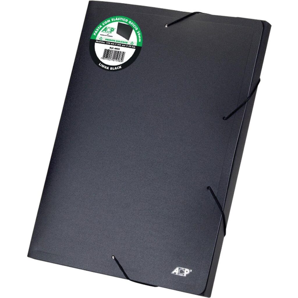 PASTA COM ELÁSTICO (PLÁSTICA) OFICIO 20MM LINHA BL – HM2 Papelaria Bauru