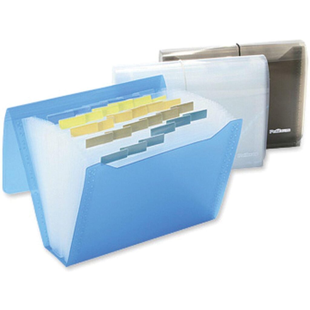 PASTA SANFONADA (PLÁSTICA) DUPLICATA 31 DIVISÕES C – HM2 Papelaria Bauru